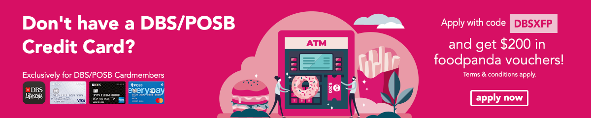 foodpanda offers special deals for DBS cardholders! | foodpanda